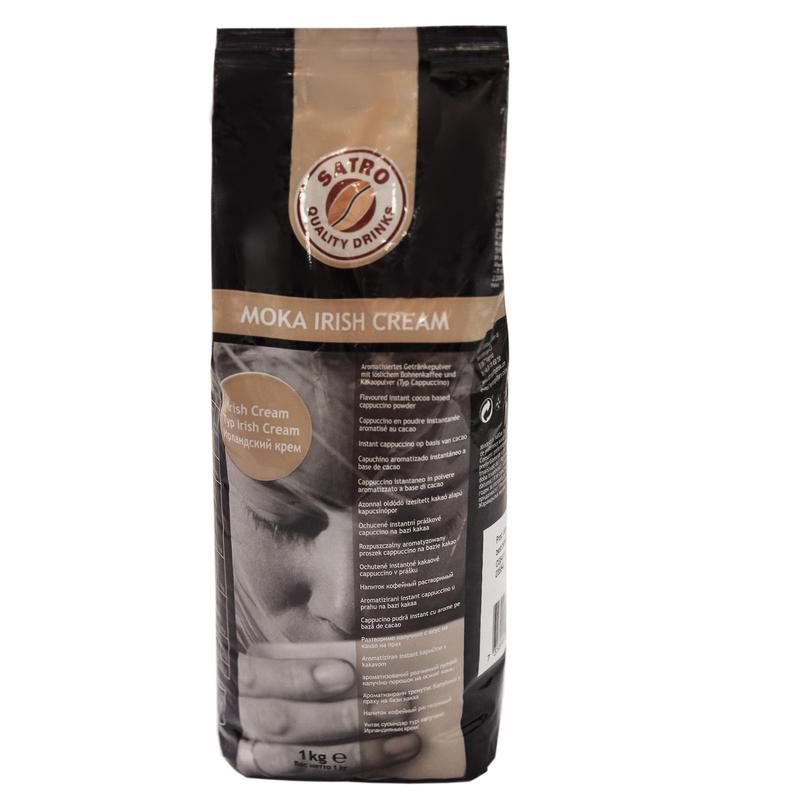 Кофе растворимый Satro Quality Drinks Moka Irish Cream 1 кг (пакет) арт ...