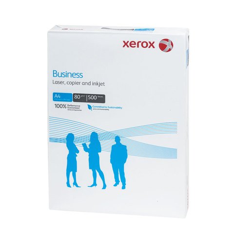 Бумага офисная А4, класс «B», XEROX BUSINESS, 80 г/м2, 500 л ...