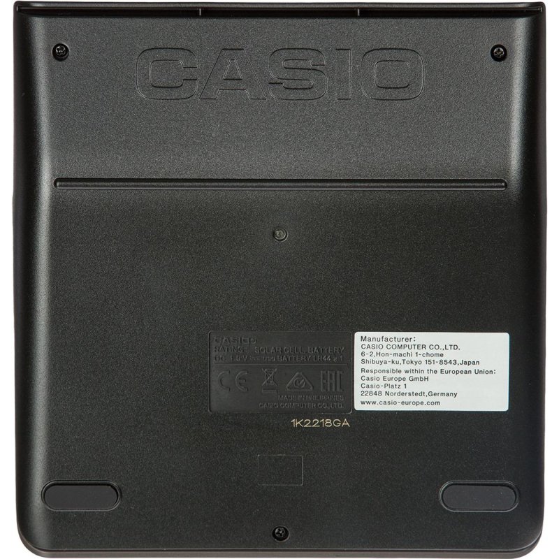 Калькулятор Casio DH-12-BK-S-EH арт. 35574 - купить в Москве оптом и в ...