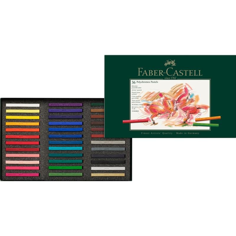 Пастель Faber-Castell Polychromos сухая 36 цветов - купить в Москве ...