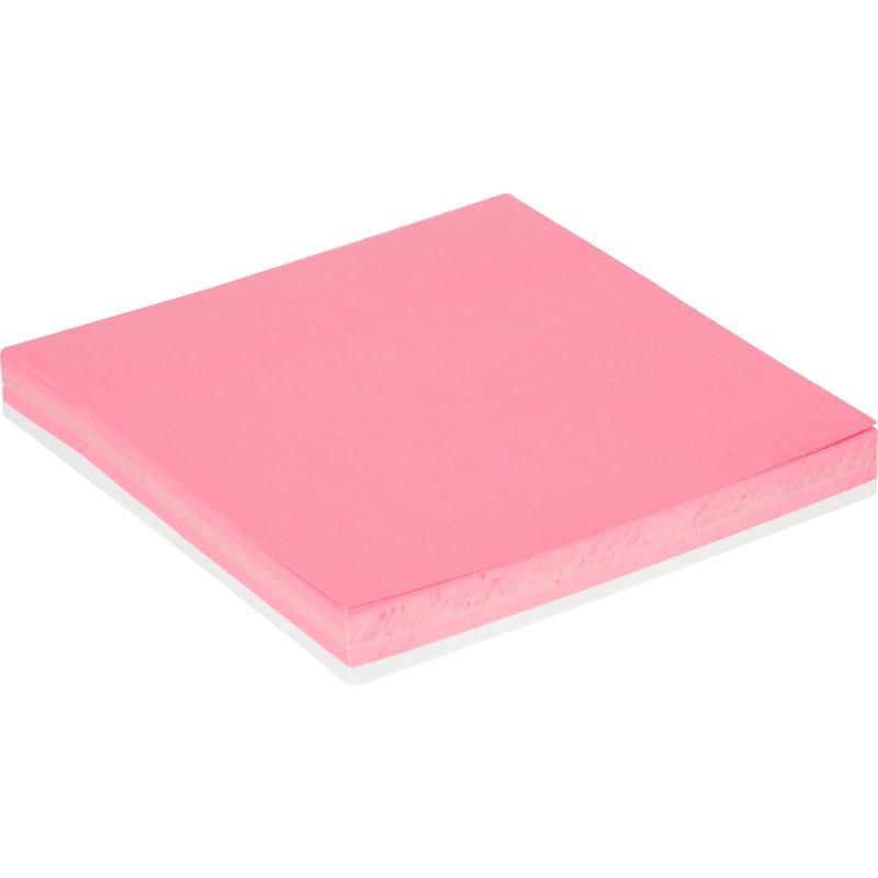 Стикеры Attache Bright Colours Клубничная радуга 76×76 мм неоновые 4 цвета (1 блок, 100 листов ...