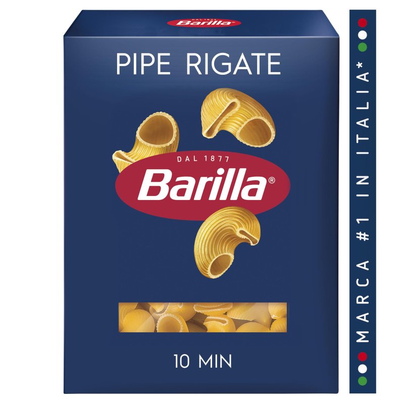 Макароны Barilla Улитки рифленые №91, (пипе ригате) 450г арт. 1339539 ...