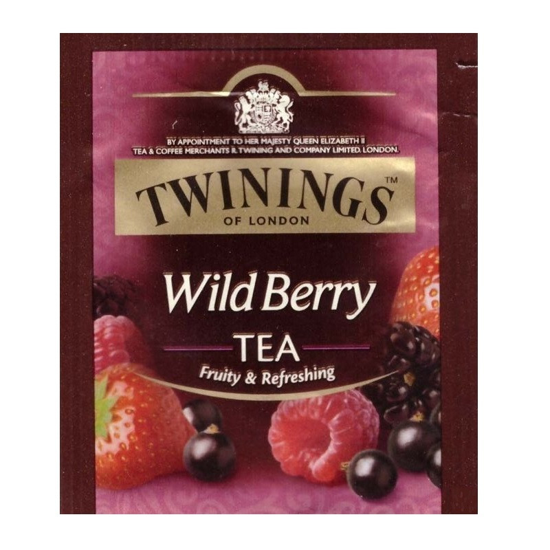 Чай Twinings Wild Иerries фруктовый 25 пакетиков арт. 138067 - купить в ...