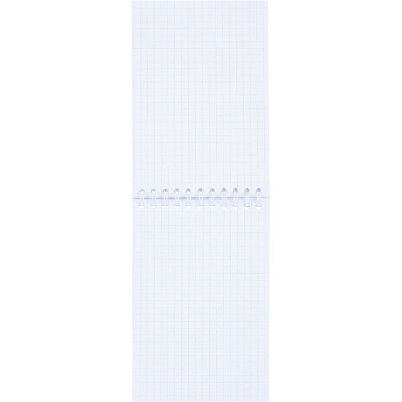 Блокнот Attache Selection Fluid A6 80 листов фиолетовый в клетку на спирали (101×145 мм) арт ...