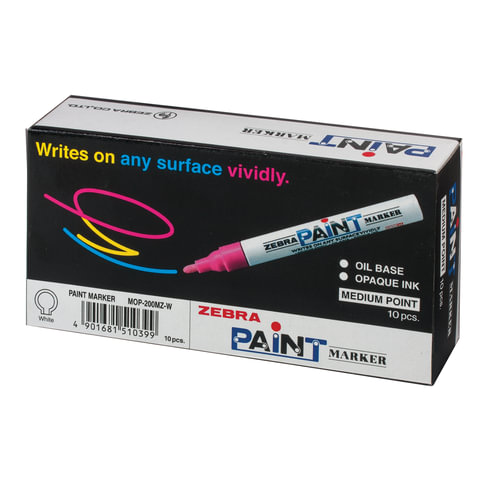 ZEBRA Paint 2 Deloks