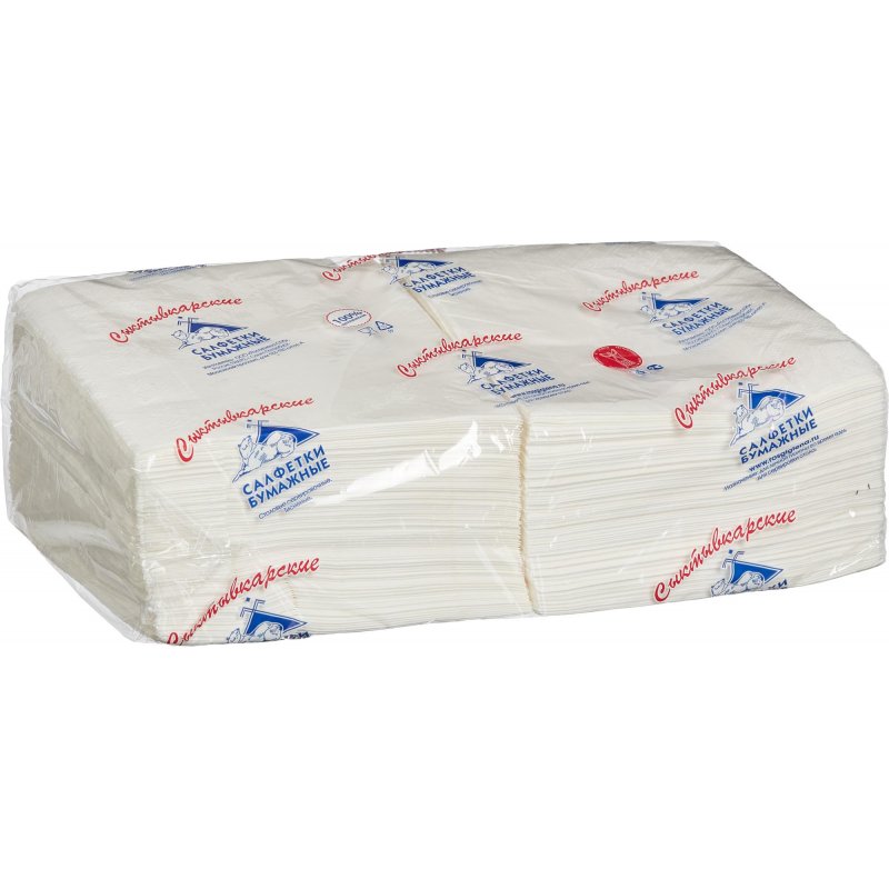 Салфетки Profi Pack 2 сл. 33×33 белые 200 шт./уп. арт. 66305 - купить в ...