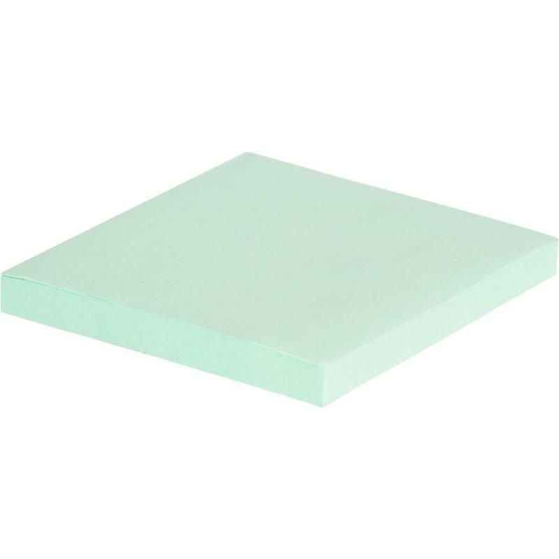 Стикеры Attache Bright colours 76×76 мм пастельные салатовые (1 блок,100 листов) арт. 1243817 ...