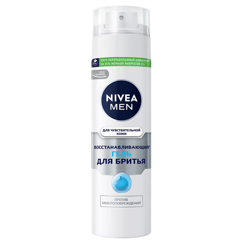 Гель для бритья Nivea Men Восстанавливающий 200 мл арт. 1214531 ...