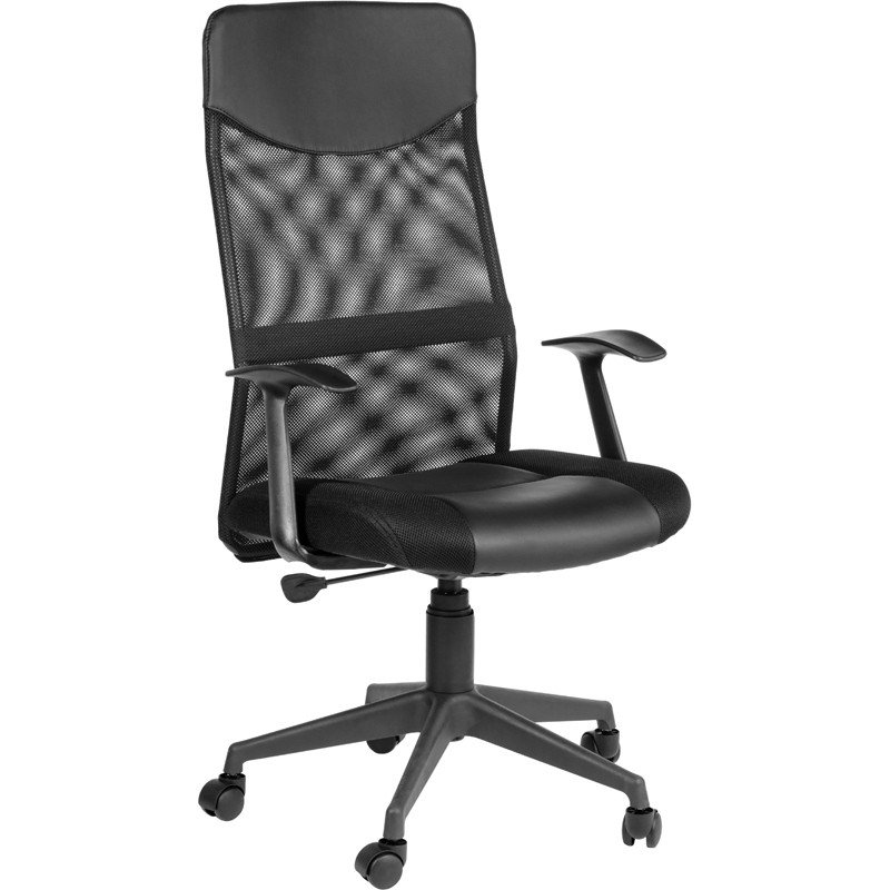 Кресло Echair-631 TTW (ткань, сетка черная, пластик) арт. 32732 ...