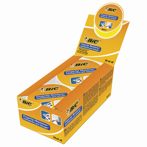 Подушка для смачивания пальцев гелевая BIC (20мл) - купить в Москве ...