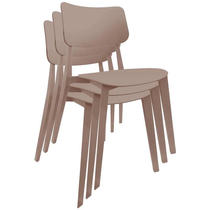 Стул для столовых Sheffilton SHT-S110 капучино (пластик) арт. 1244115 ...