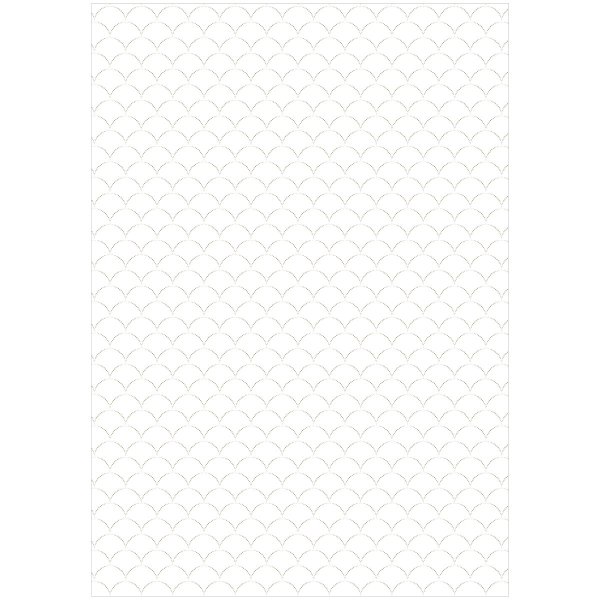 Упаковочная бумага глянц. 70×100см, MESHU «Pattern on white», 80г/м2, ассорти 5 дизайнов арт ...