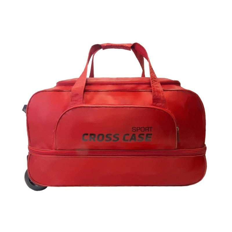 Сумка дорожная Cross Case из нейлона красного цвета (CCB-1042-09) арт ...