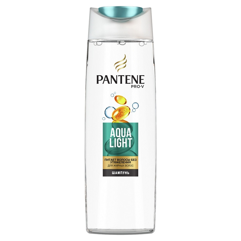 Шампунь 400 мл, PANTENE (Пантин) «Aqua Light», легкий питательный, для ...