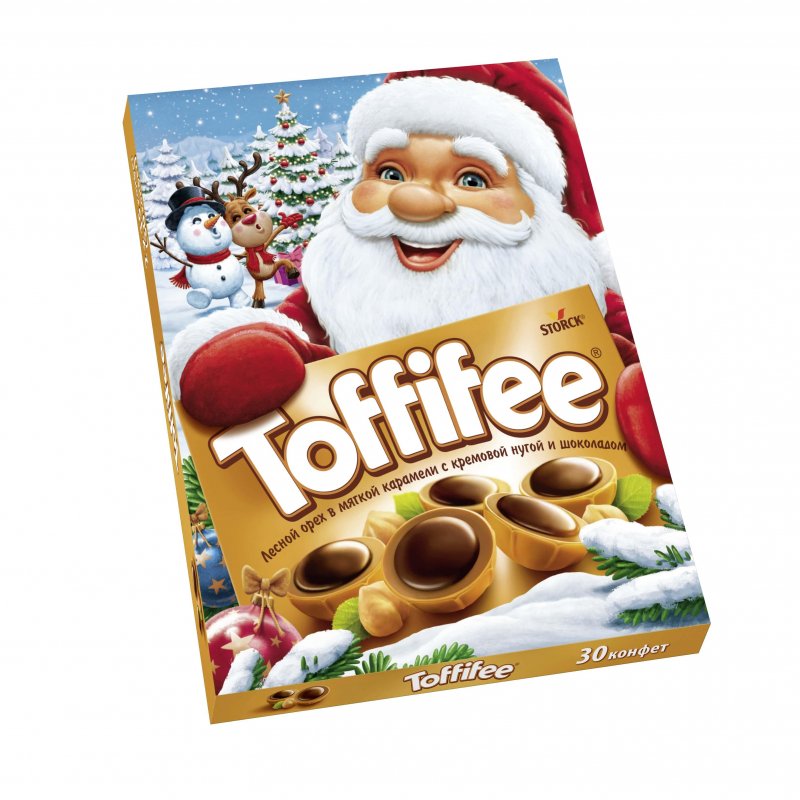 Конфеты Toffifee Санта/Семья белок 250 г арт. 1190901 - купить в Москве ...