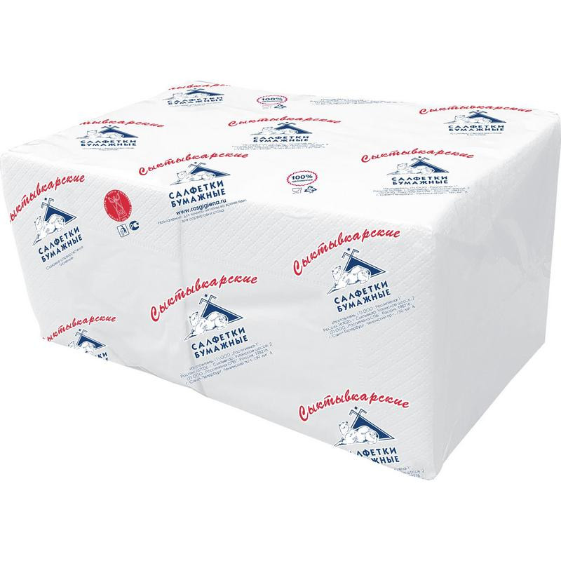 Салфетки Profi Pack 2 сл. 24×24 белые 250 шт./уп. арт. 66300 - купить в ...