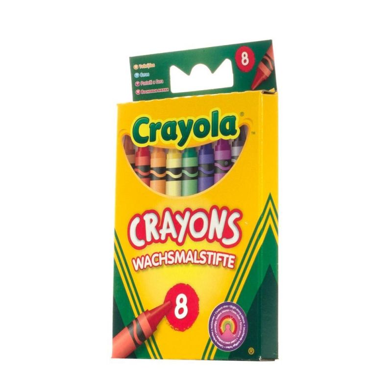 Мелки восковые стандартные Crayola 8цветов/наб 0008 - купить в Москве ...