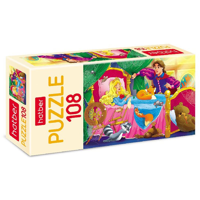 Пазл 108 эл. mini Hatber «Спящая красавица» - купить в Москве оптом и в розницу в интернет ...