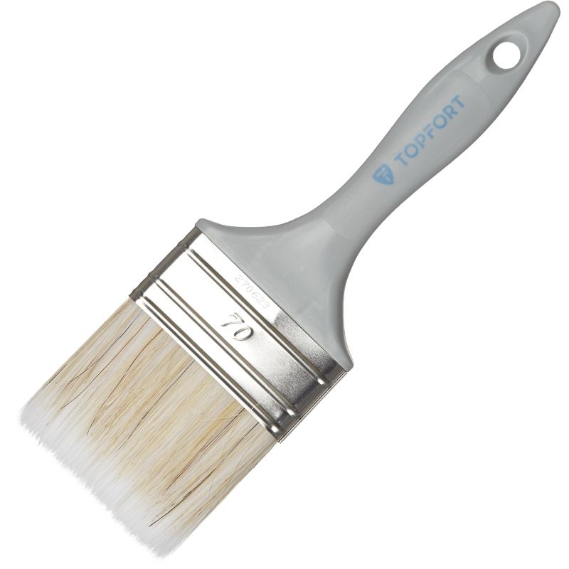 Кисть плоская акриловая TOPFORT 70×15 арт. 1296591 - купить в Москве ...