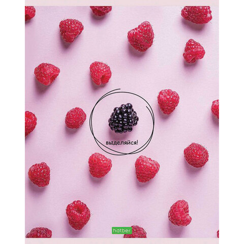 Тетрадь А5, 80 л., HATBER-ECO, скоба, клетка, обложка картон, «Будь в тренде! » - купить в ...