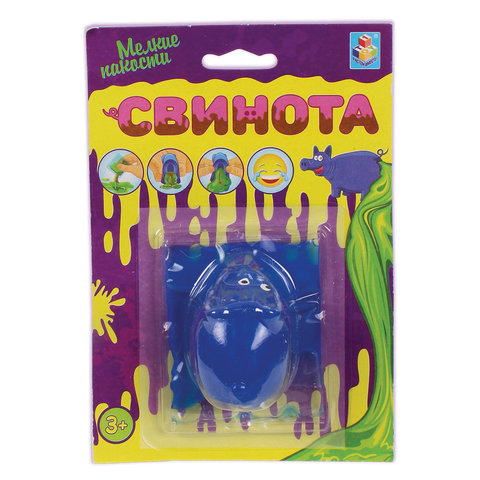 Мяшка «Мелкие пакости», «Свинота», 1TOY арт. 211905 - купить в Москве ...