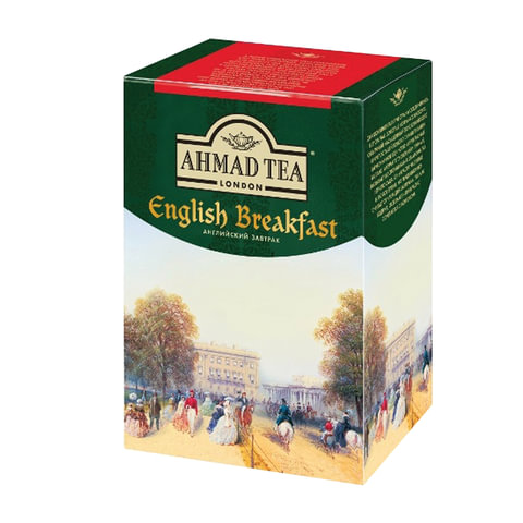 Чай AHMAD (Ахмад) «English Breakfast», черный листовой, картонная ...